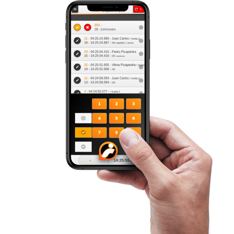 Cronometraje con chips - Cronometra con tu celular